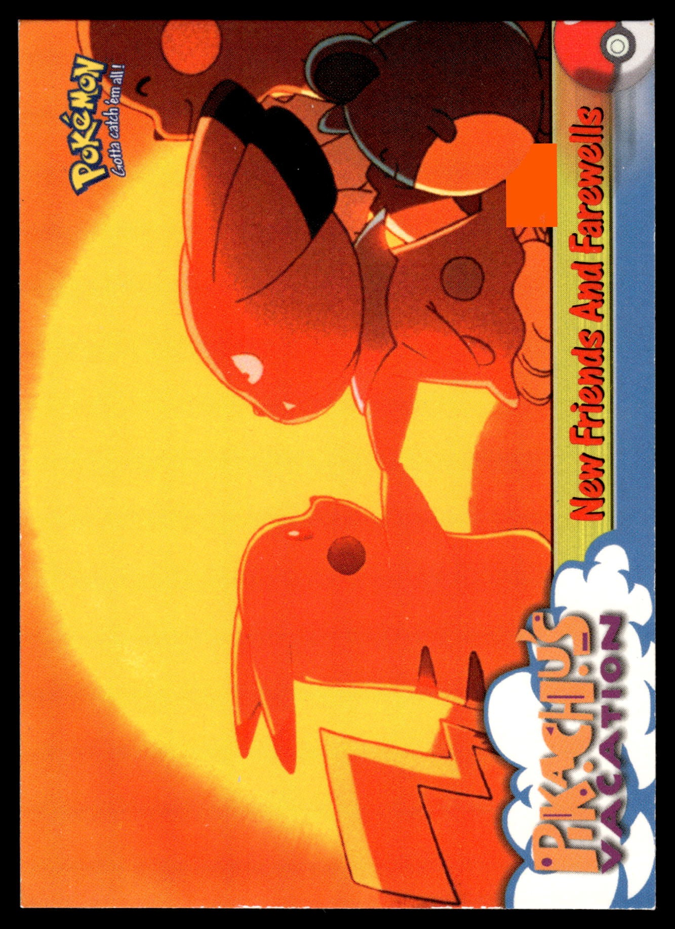 New Friends and Farewells #59 TOPPS Pikachu's Vacation Movie Pokemon [ – JustEncased